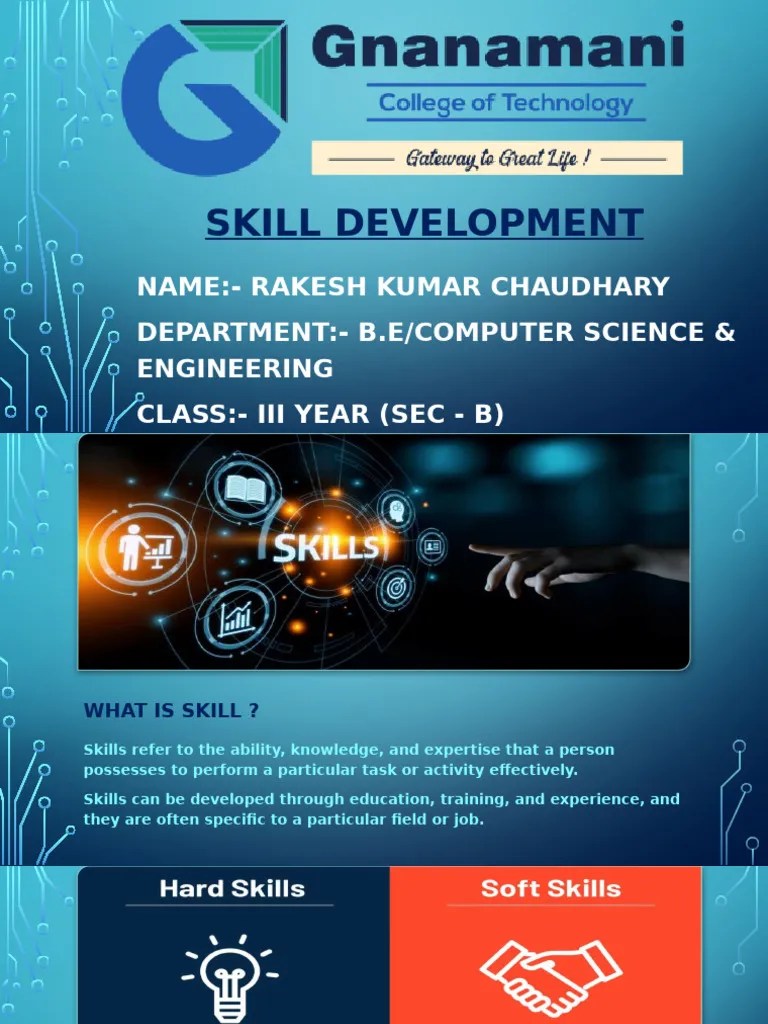 Skill Development Pdf