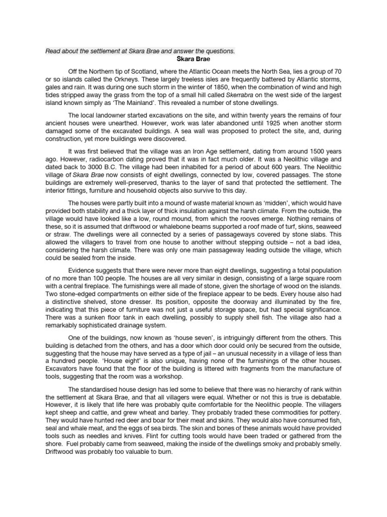 Ielts Reading Practice Pdf