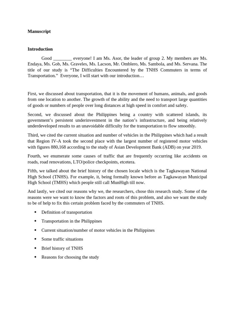 Manuscript Pdf