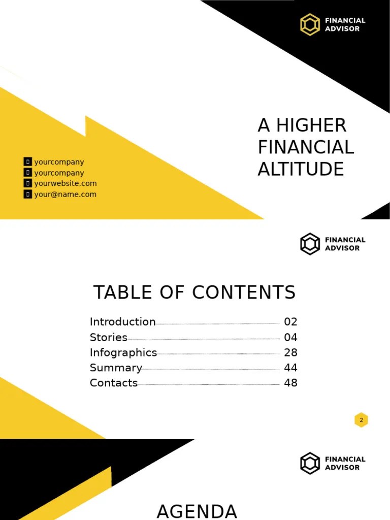 Financial Advisor Powerpoint Presentation Template Pdf