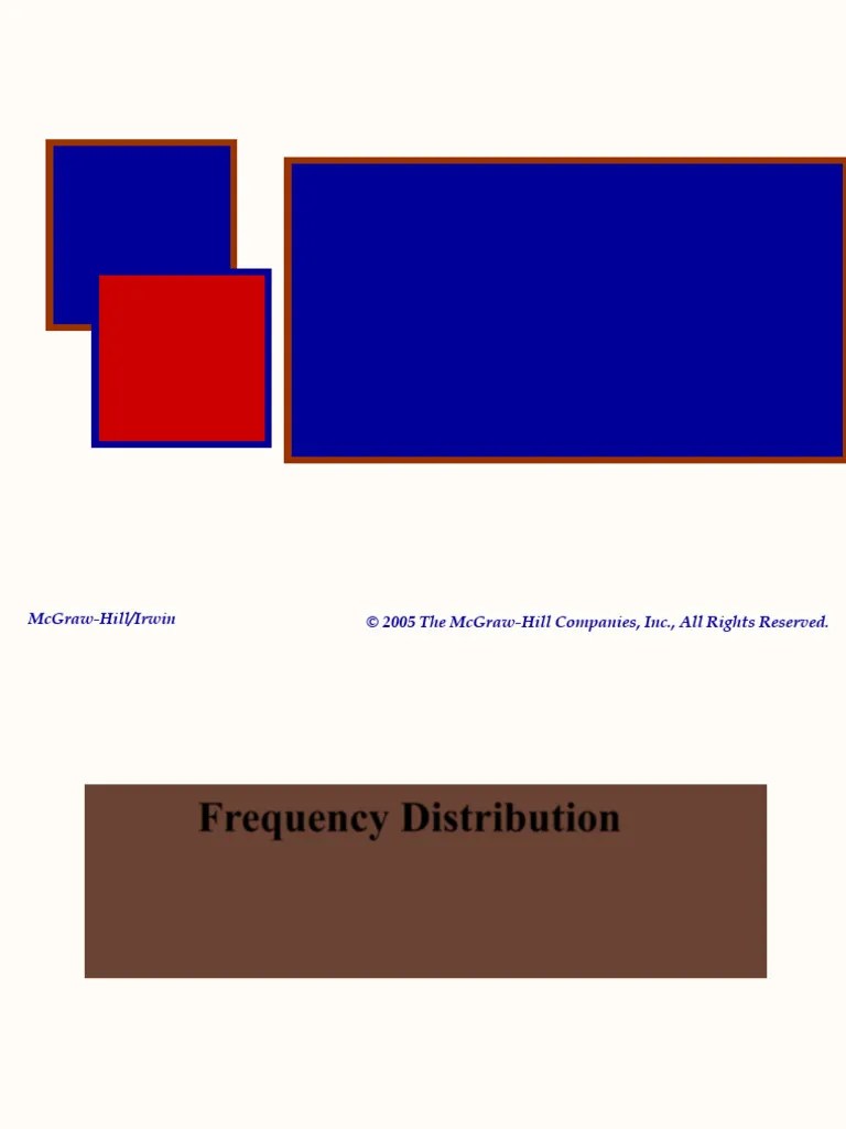 02 Frequency Distribution Graphical Representation Of Data Pdf