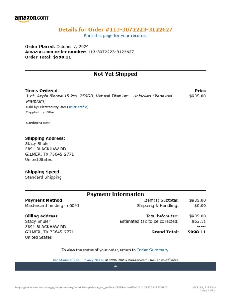 Order 113 3072223 3122627 Pdf Apple Inc