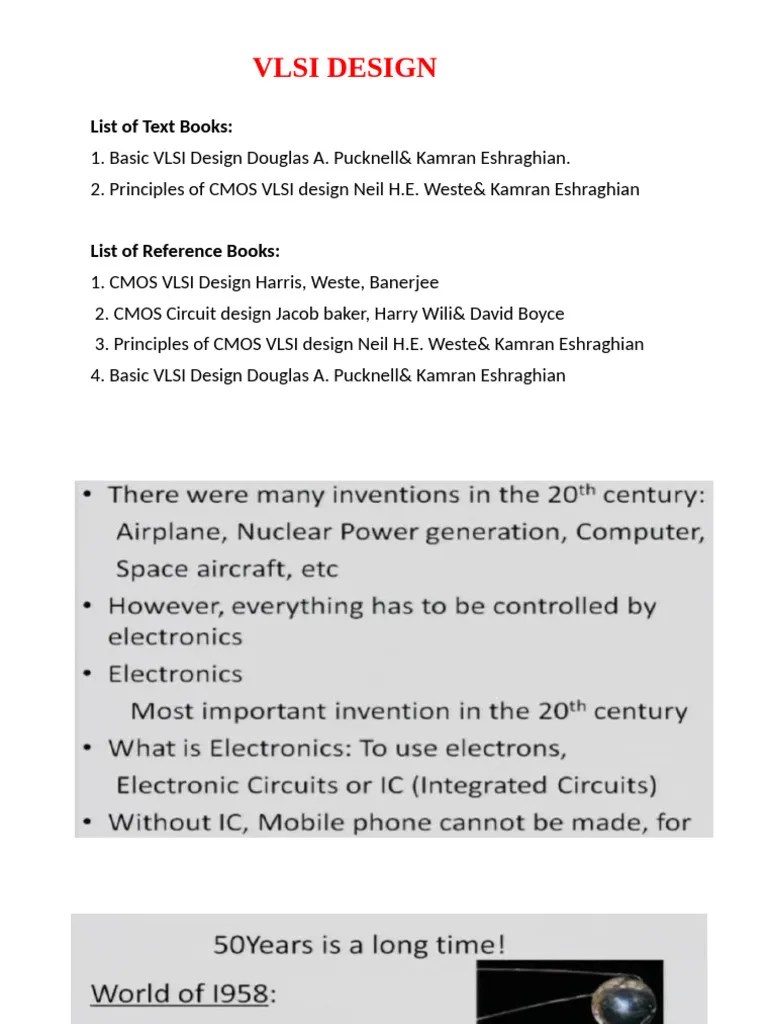 Essential Texts For Vlsi Design Pdf