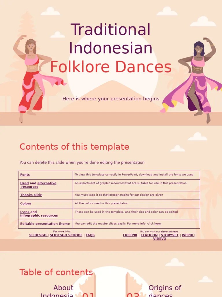 Indonesian Folklore Dance Guide Pdf Planets Solar System