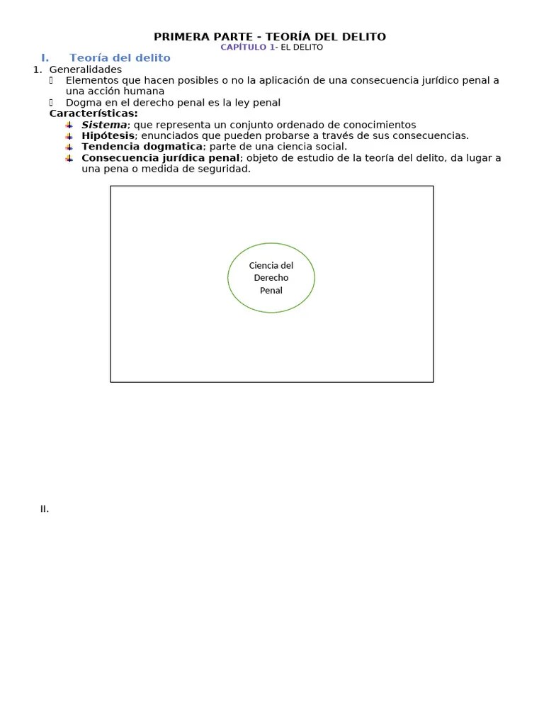 Dp Frank Almanza Manual Teoria Del Delito Pdf Ciencias Sociales