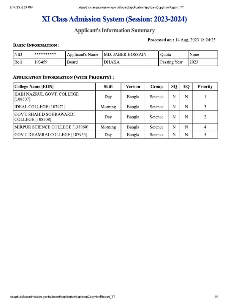 Xi Pdf