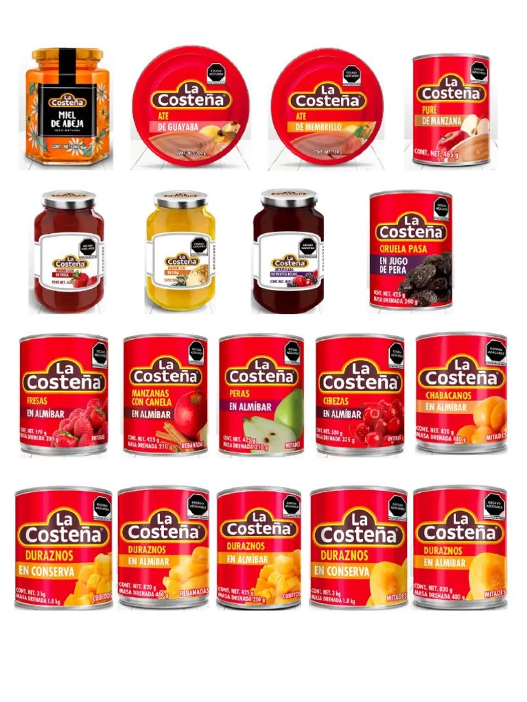 La Costeña Productos Pdf