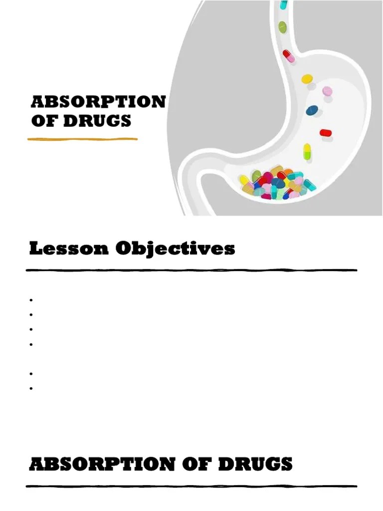 Drug Absorption For Pharmacy Students Pdf Acid Dissociation
