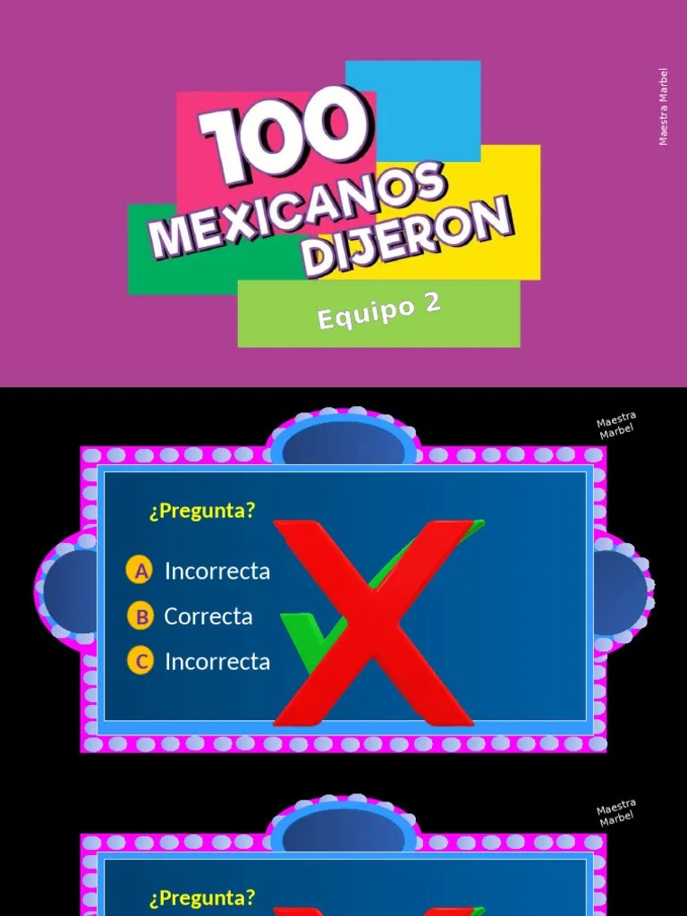 100 Mexicanos Dijeron Educativo Pdf