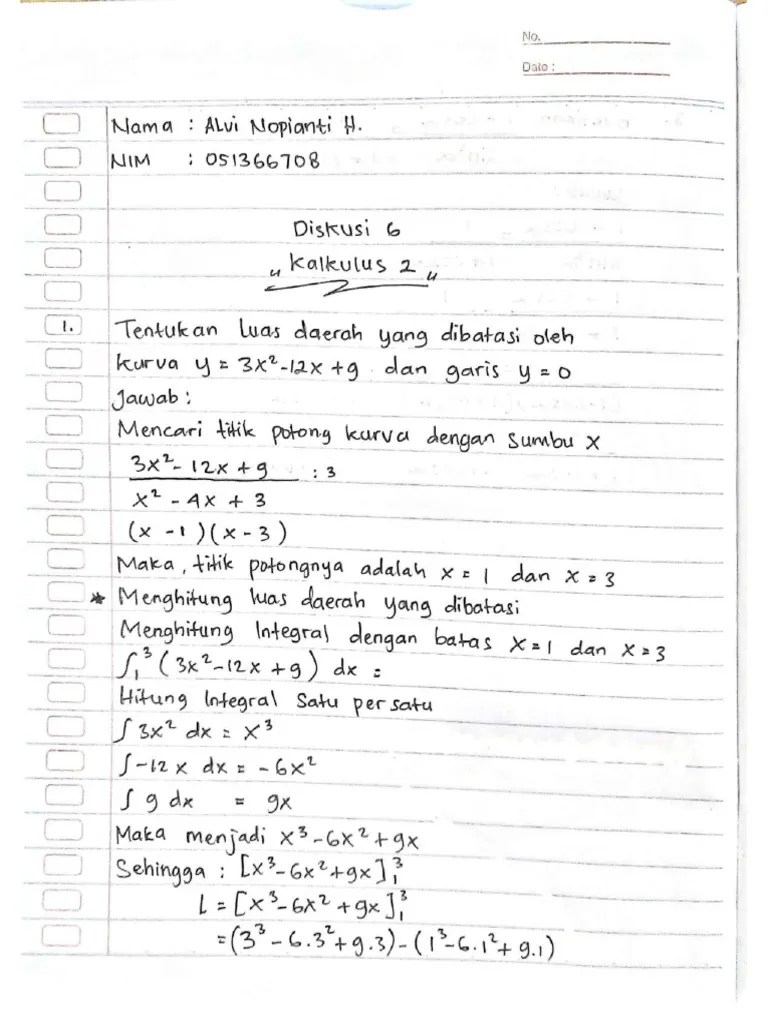 Diskusi 6 Kalkulus 2 Compressed Pdf