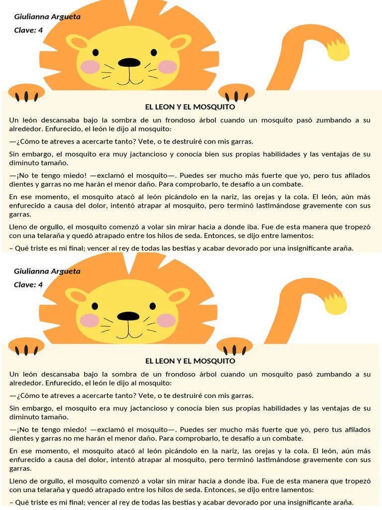 Cuento Infantil Pdf