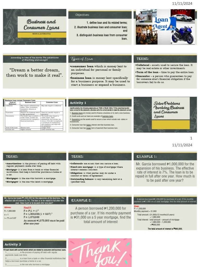 Loans Pdf Loans Mortgages