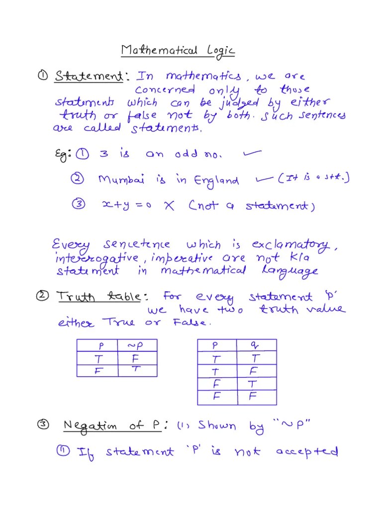 Mathematical Logic Pdf Syntax Logic Mathematics