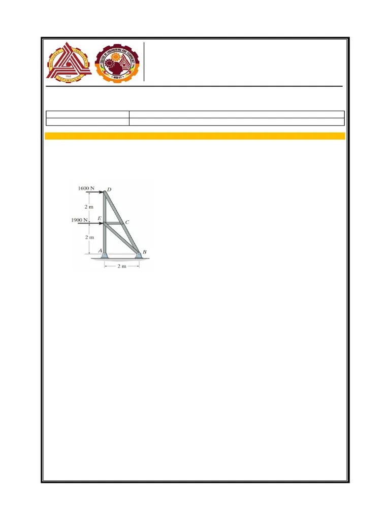 Truss Analysis Tension And Compression Pdf