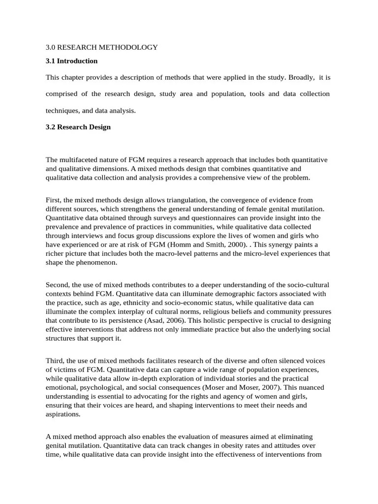 Methodology Pdf Sampling Statistics Qualitative Research
