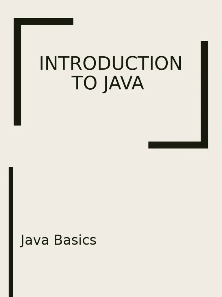 Lecture02 Java Class Basics Pdf Integer Computer Science Data Type