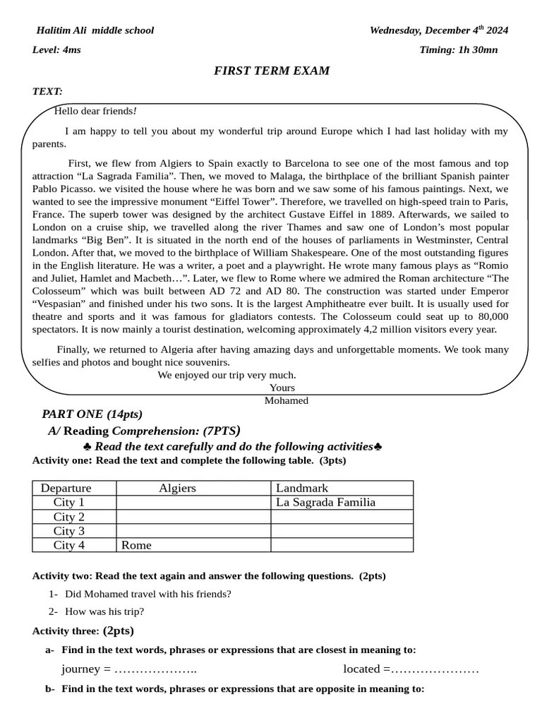 Exam Pdf
