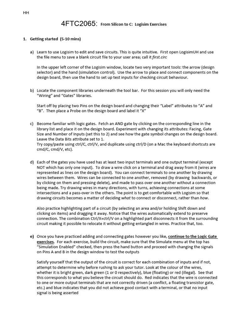 Tut 2 Pdf Computer Engineering Digital Electronics