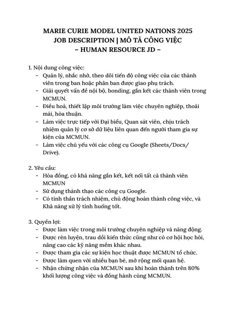 Mcmun 2025 Hr Jd Pdf