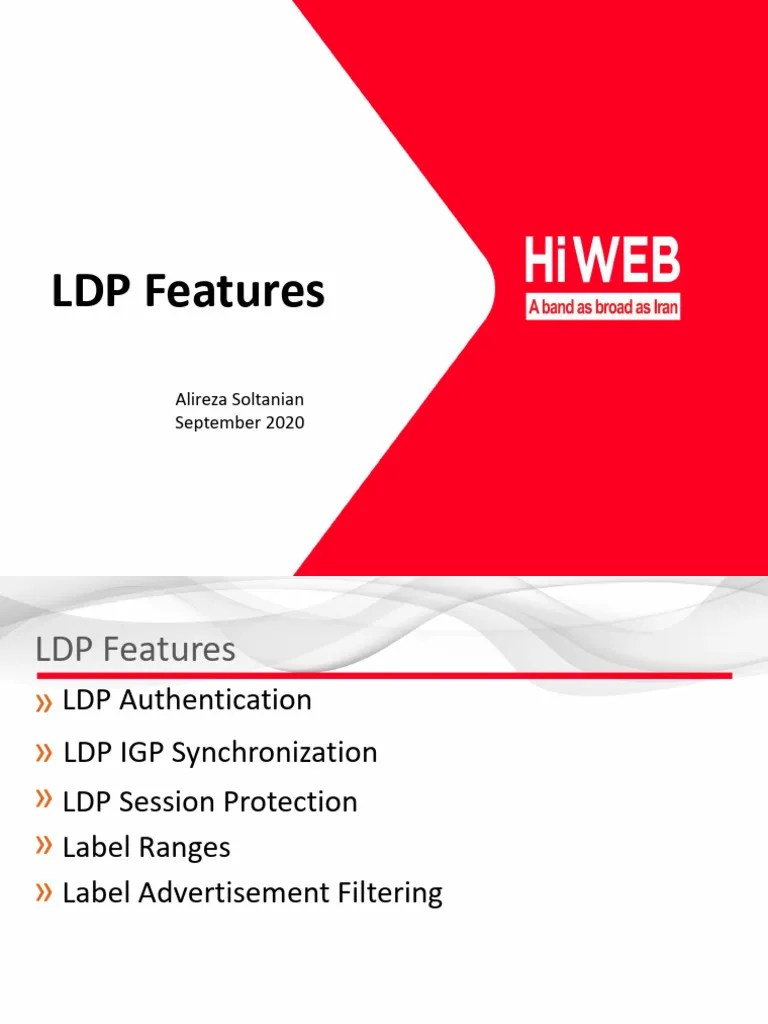 03 Ldp Features Mpls Pdf