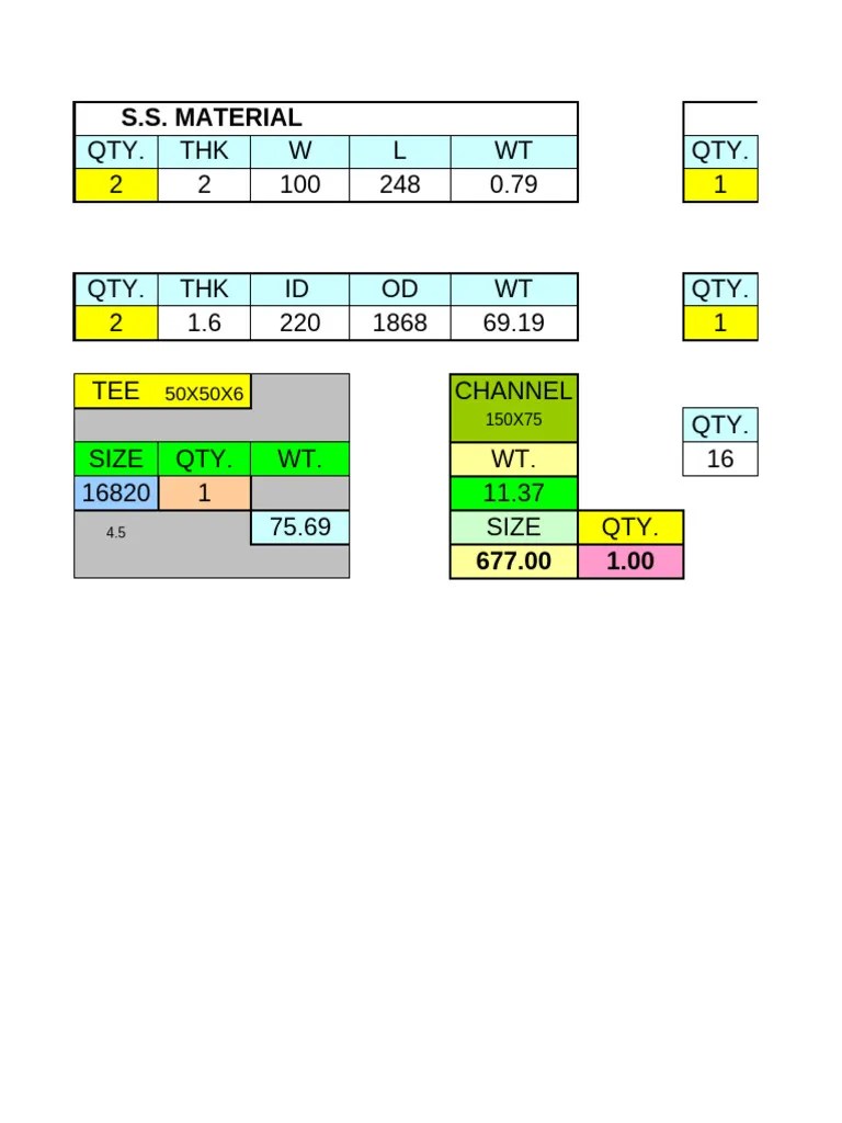 Weight Pdf