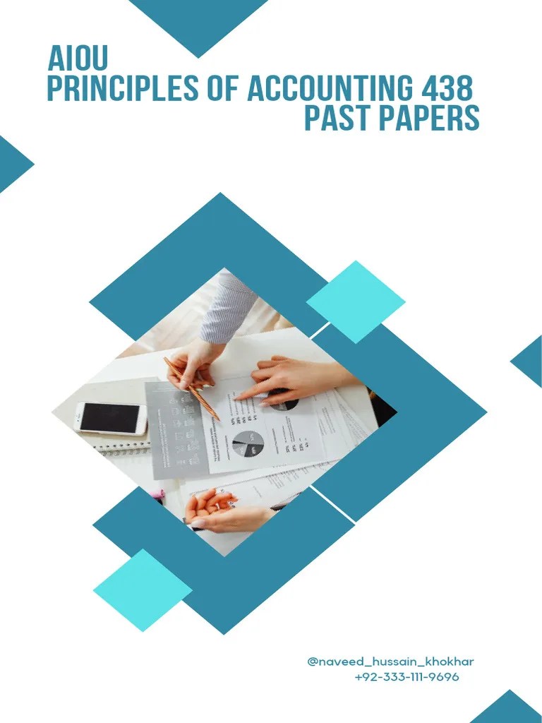 Aiou Principle Of Accounting Course Code 438 Past Papers Pdf