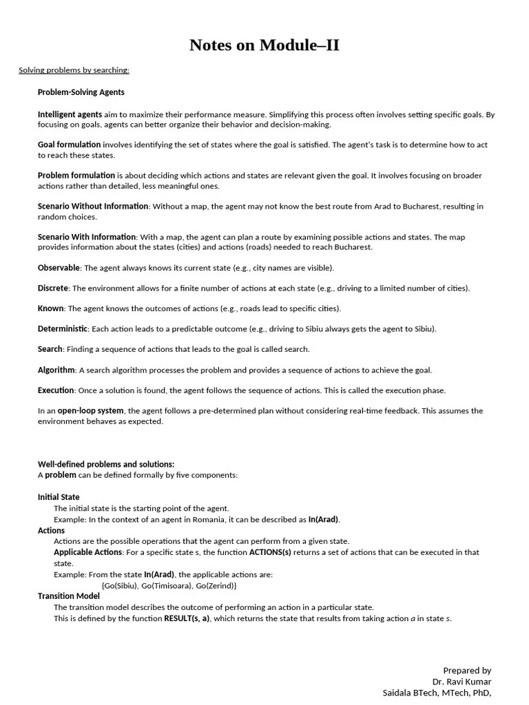 Iai Module 2 Notes Pdf Applied Mathematics Theoretical Computer