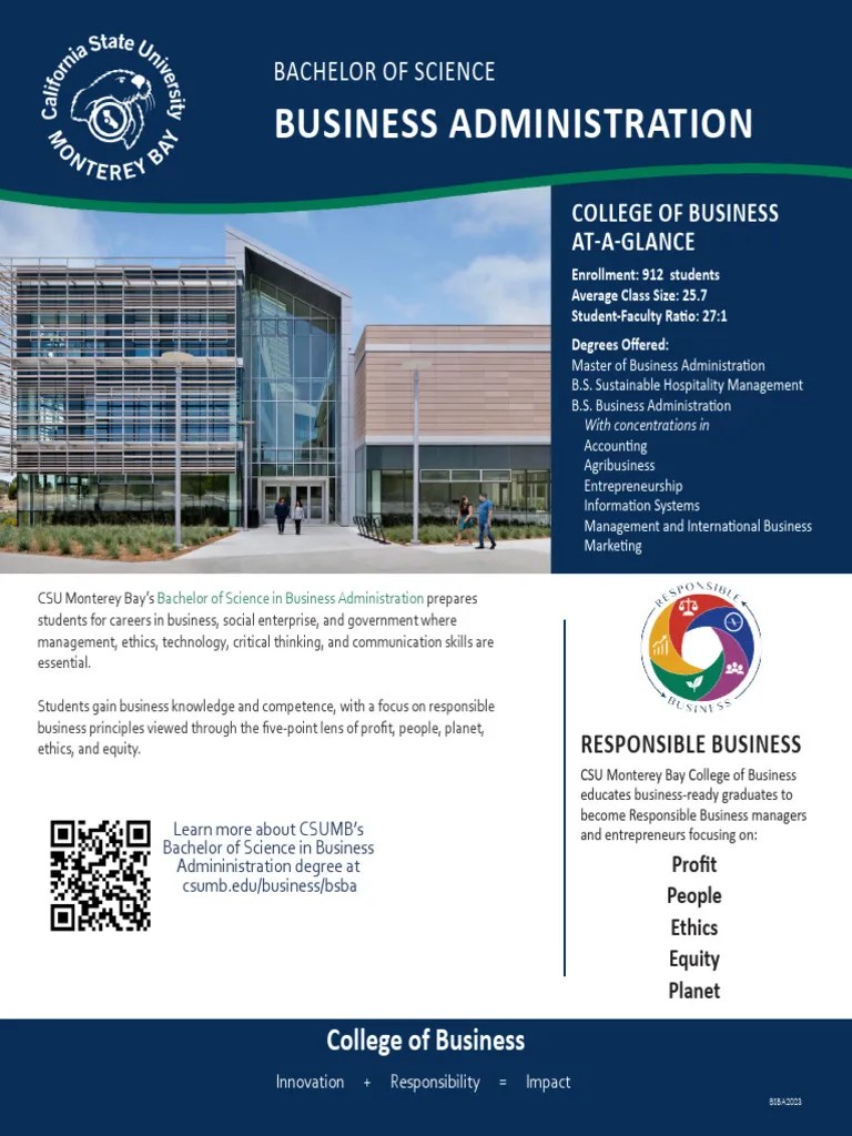Bsba Program Flyer Final 2023 Pdf Business Entrepreneurship