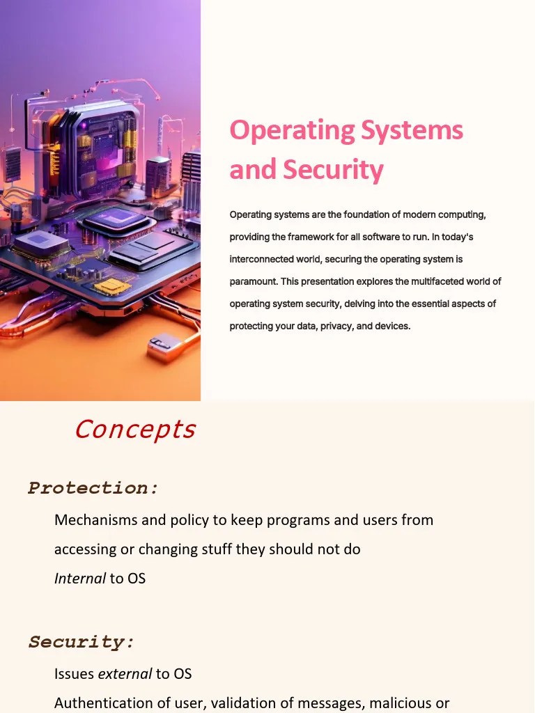 Os Security Essentials Pdf Security Computer Security