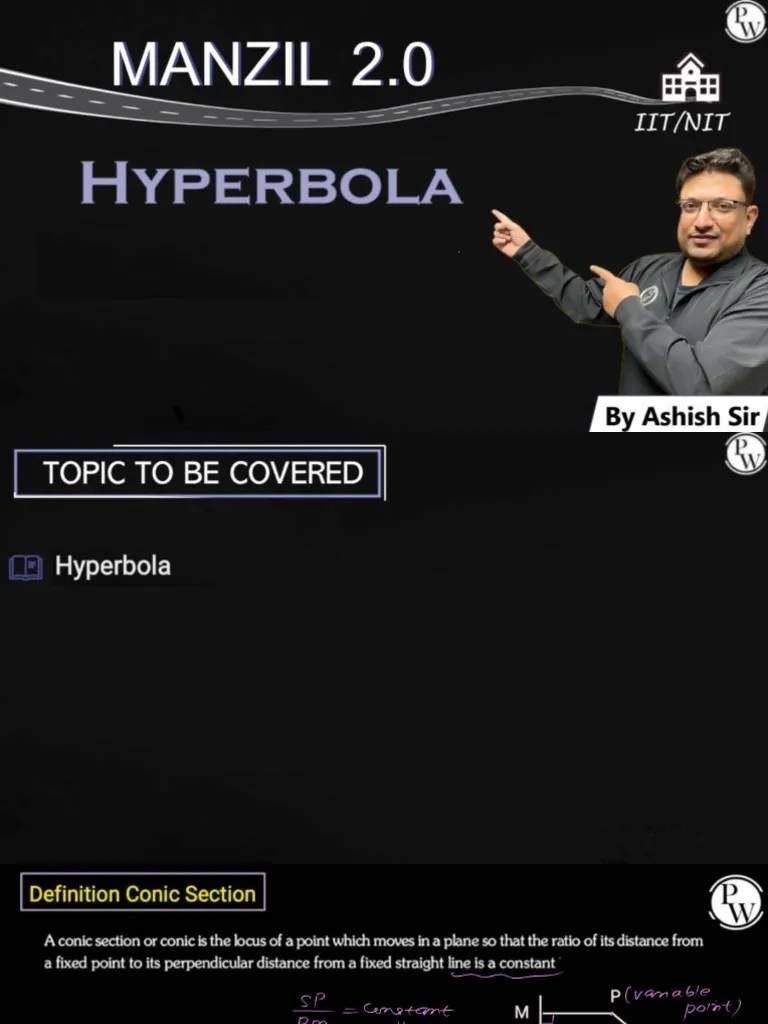 Hyperbola In 1 Shot Class Notes Pdf