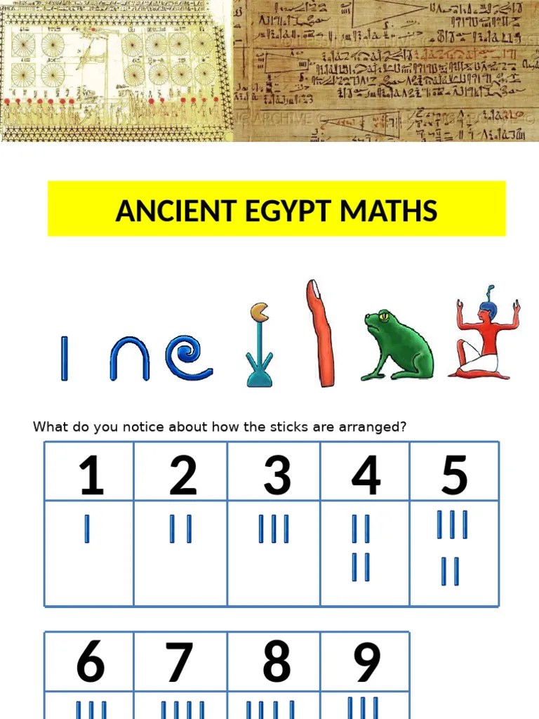 Ancient Egypt Maths 2ºep Pdf