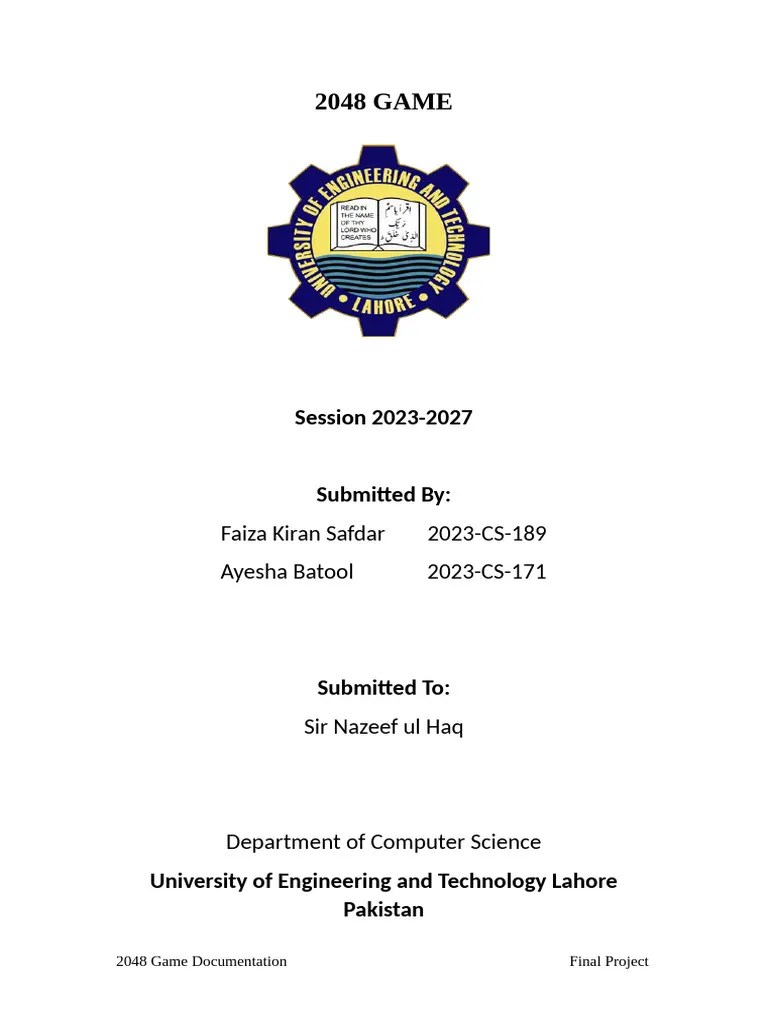 Final Project Documentation Pdf Computing Computer Programming
