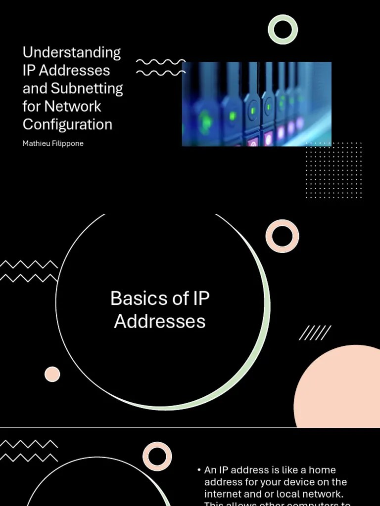 Understanding Ip Addresses And Subnetting For Network Configuration