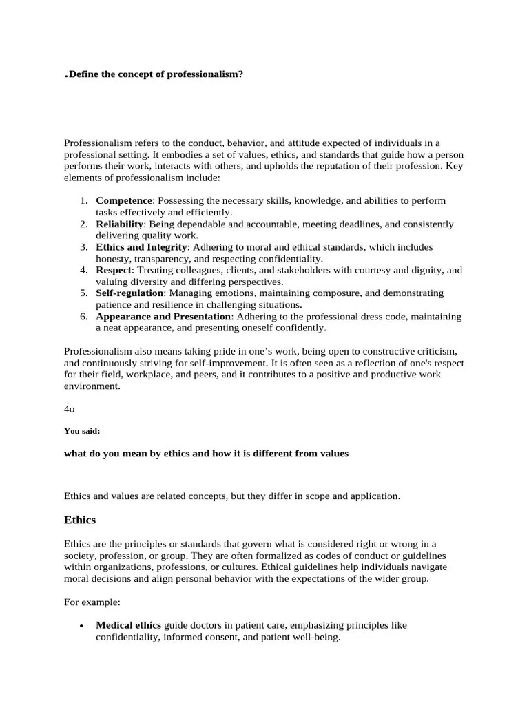 Professional Ethics Assignment Pdf Confidentiality Integrity