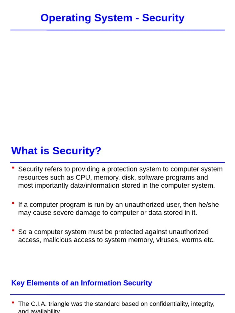 Lecture16 Security Pdf Information Security Security