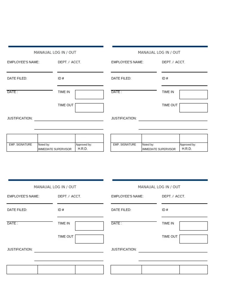 210705786 Hr Forms Pdf Working Conditions Labour Law