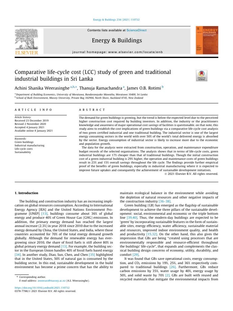 Lcc Pdf Roof Building Insulation