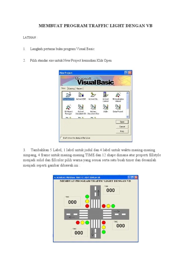 Membuat Program Traffic Light Dengan Visual Basic Pdf