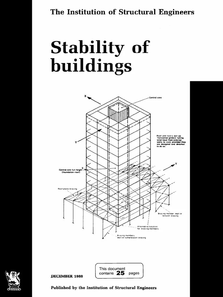 Stability Of Buildings Pdf Structural Load Civil Engineering