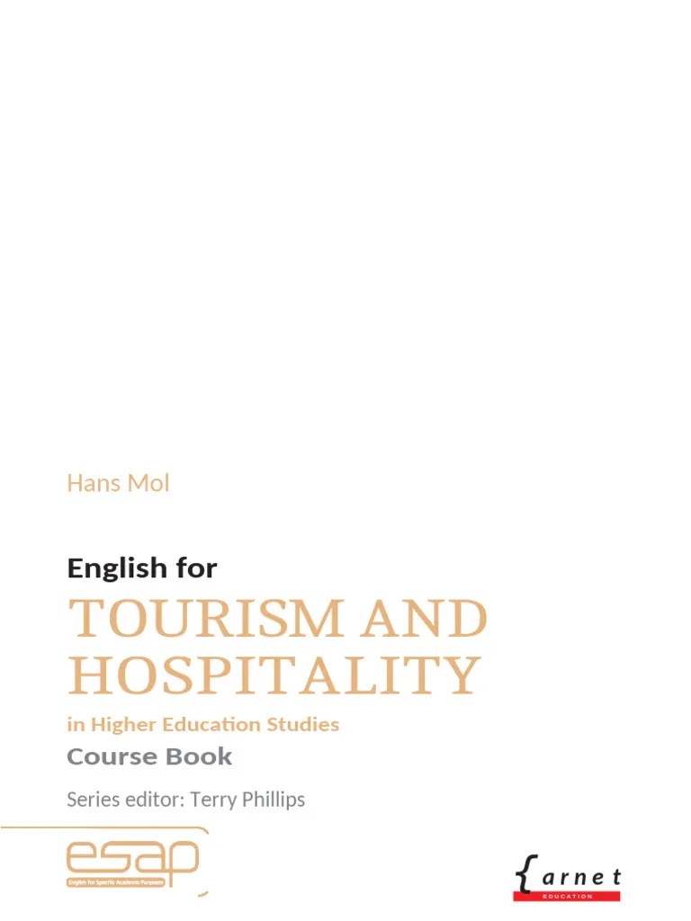 English For Tourism And Hospitalitypdf Pdf Word English Language
