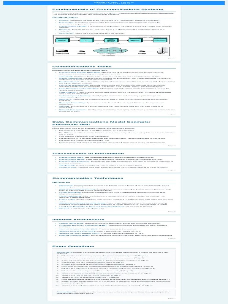 Chapter 1 Computer Networks Pdf Computer Network Telecommunications
