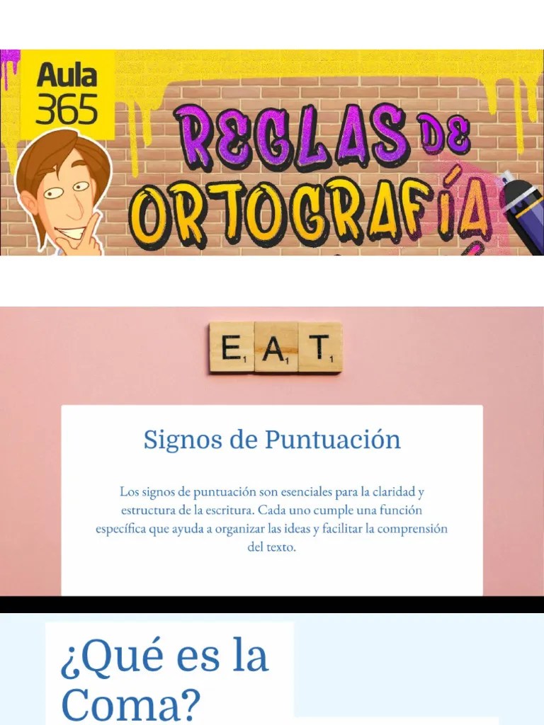 Reglas Ortográficas Pdf
