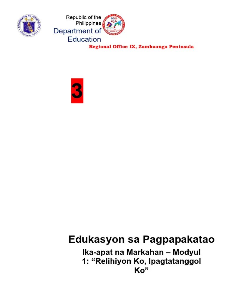 Esp 3 4q Reg Module 1 Pdf