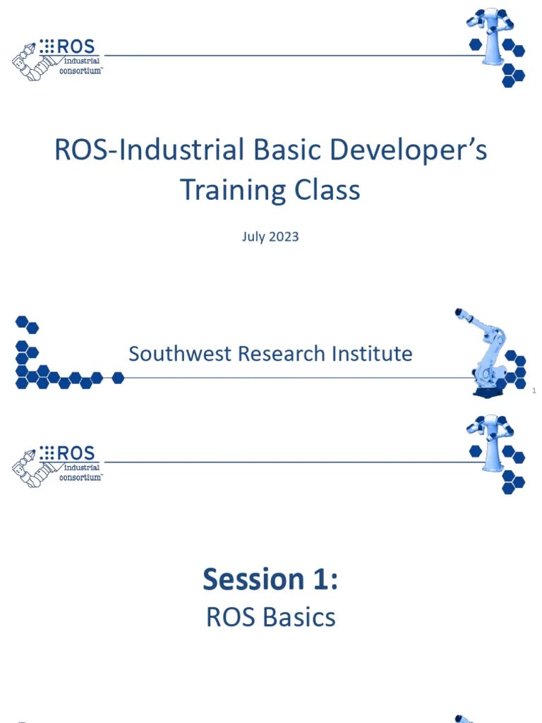 Ros2 Developer Training Overview Pdf Integer Computer Science