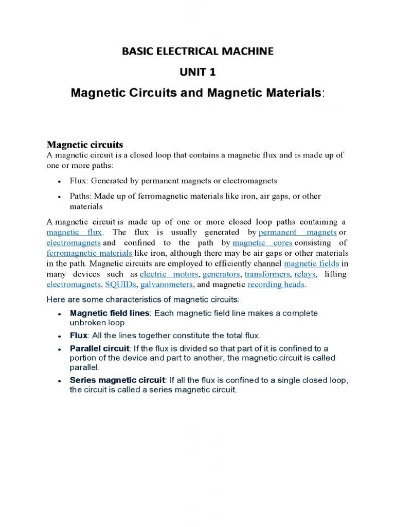 Bem Unit 1 Pdf