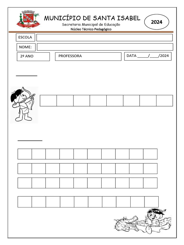 Avaliação De Matemática 2º Ano Pdf