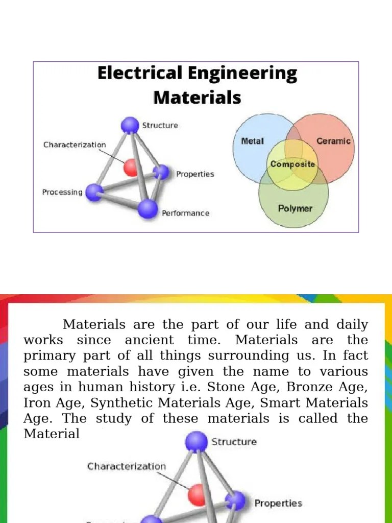 Elec Engg Materials Pdf Insulator Electricity Electrical