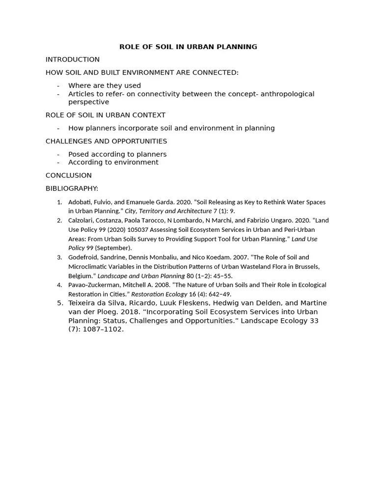Assignment Soil Pdf