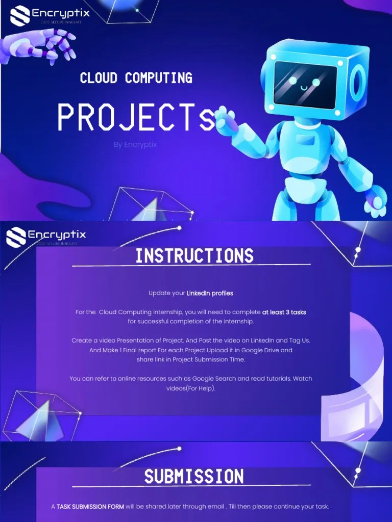 Cloud Computing Internship Tasks Pdf Cloud Computing Amazon Web