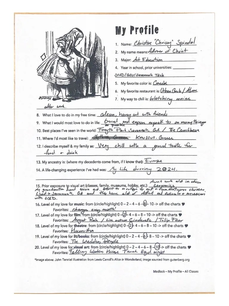 My Profile Pdf